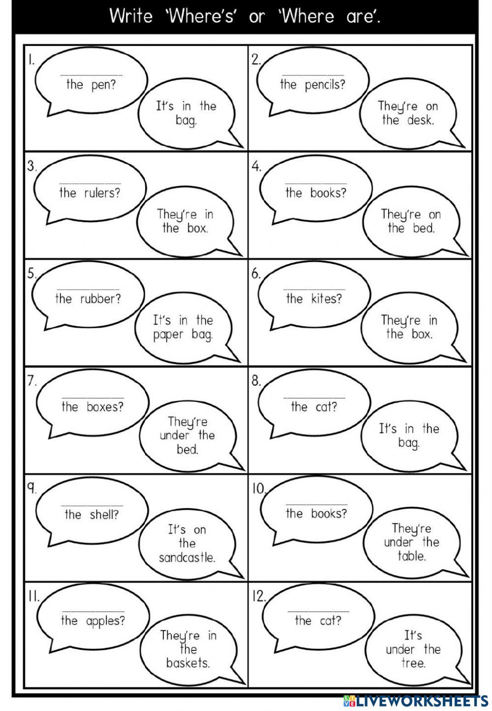 English year 2 Unit 9 At the beach Super minds page 109 online exercise ...