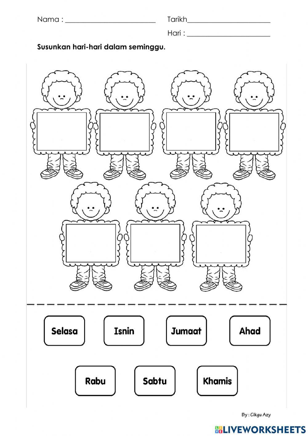 Matematik PPKI worksheet for Tahap 1 PPKI | Live Worksheets