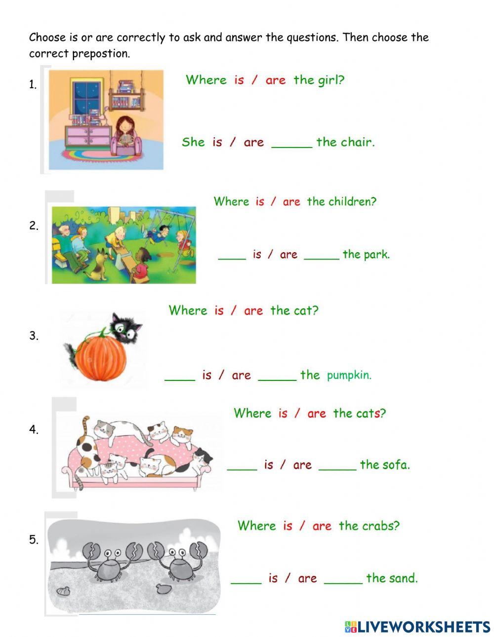 Questions with … | Free Interactive Worksheets | 1174829