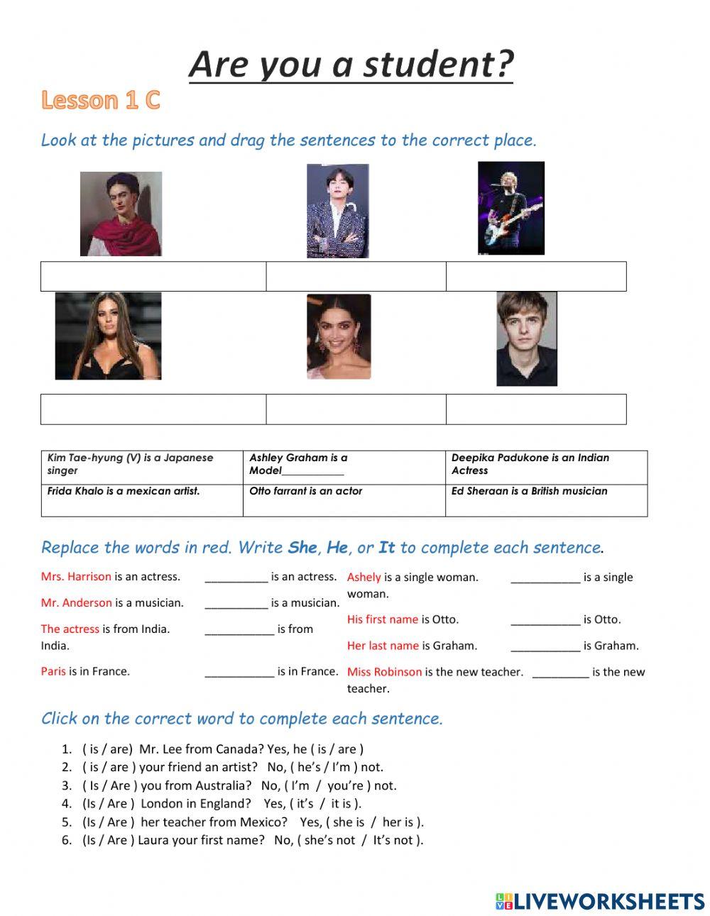 Are you a student? 1169422 | silvia martinez | Live