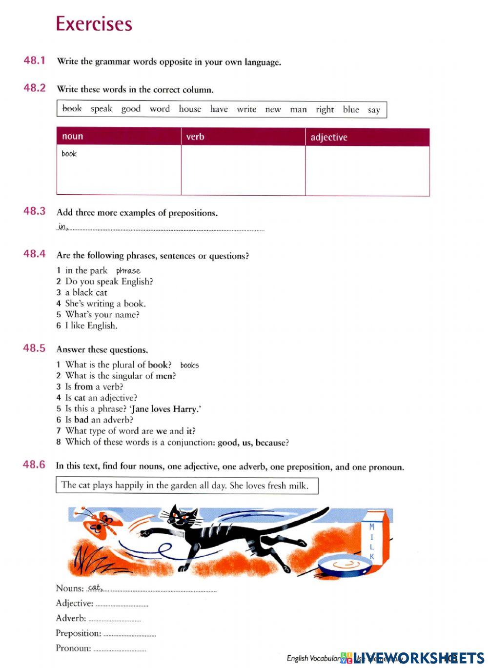 Talking About Language worksheet | Live Worksheets
