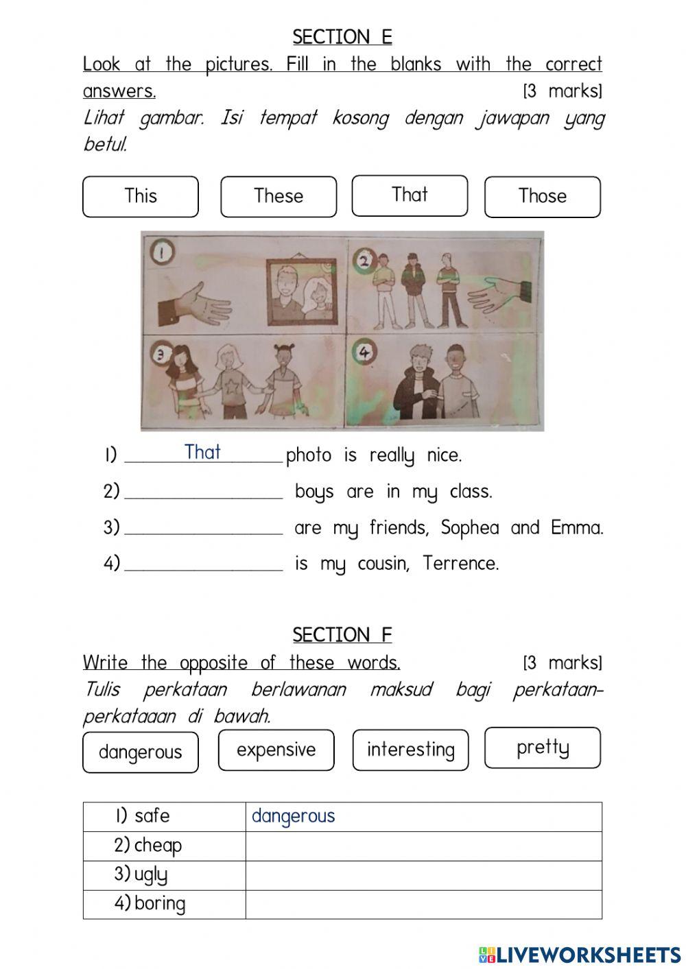 Pentaksiran Bahasa Inggeris Penulisan Tahun Worksheet Live, 59% OFF Pentaksiran Bahasa Inggeris Penulisan Tahun Worksheet Live, 59% OFF