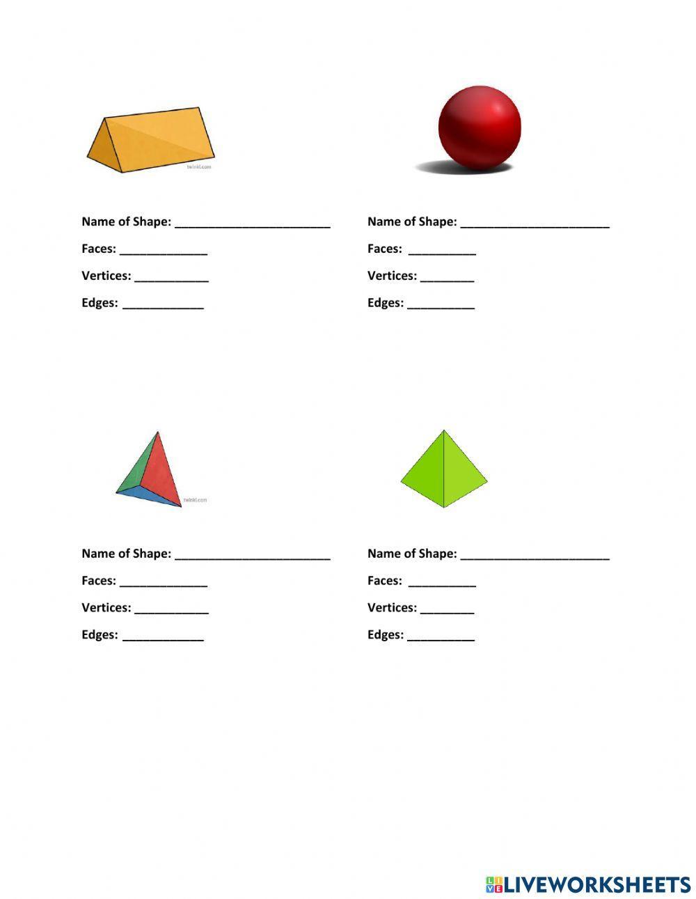 2D And 3D Shape Properties Worksheet Live Worksheets 2d-and-3d-shape-properties-worksheet-live-worksheets