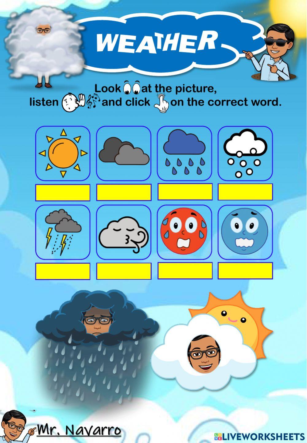 1178854 | Weather (Look, listen and click) | Andres