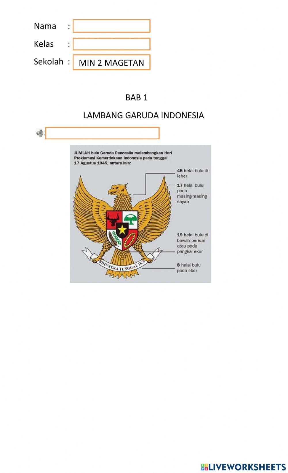 Lambang Garuda Pancasila 1180627 | Nur Handayani | Live