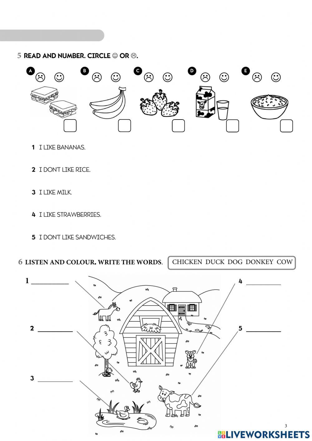Kids 1 - SCHOOL OF ENGLISH VM WHSA worksheet | Live Worksheets