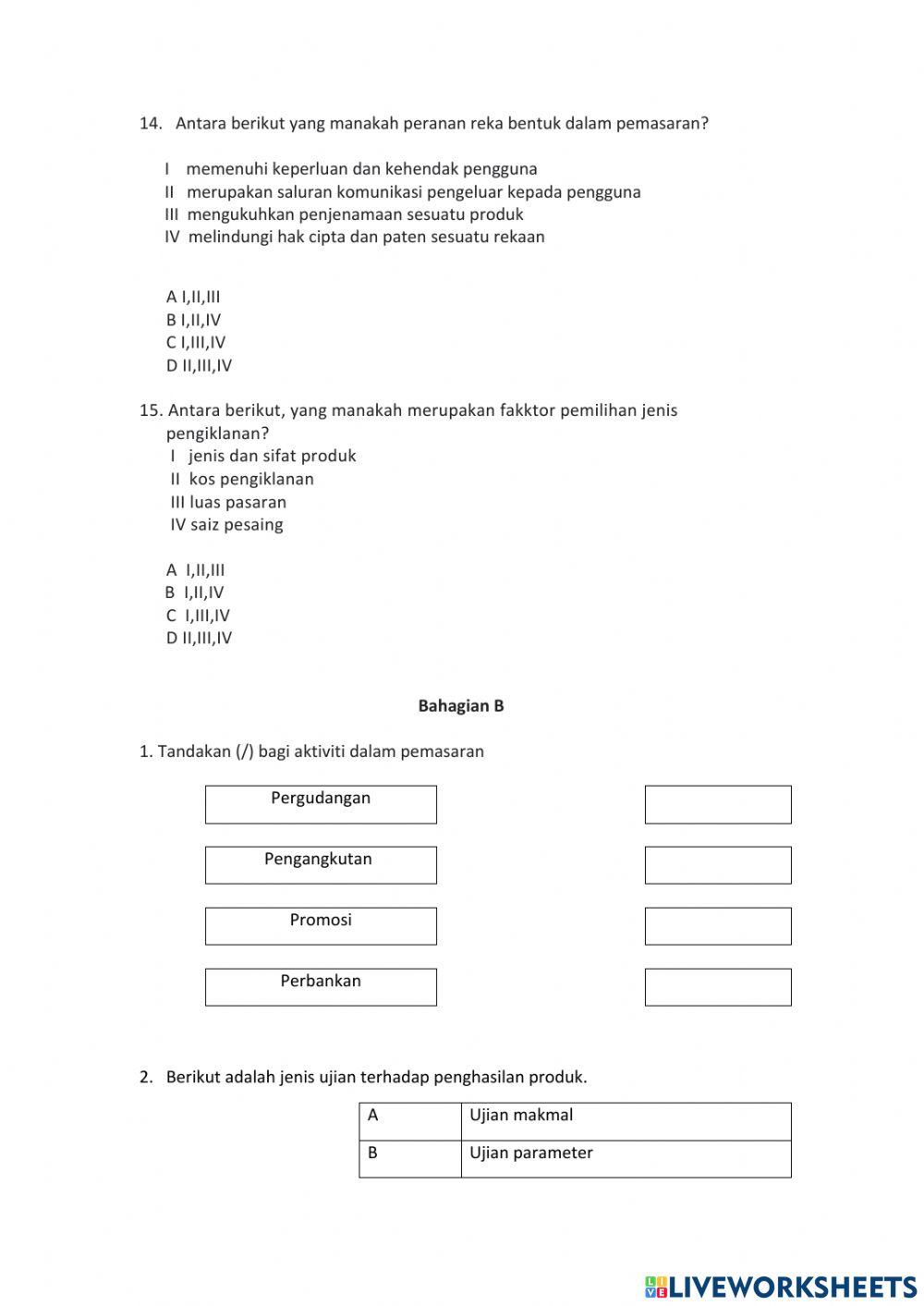 Smk worksheet | Live Worksheets