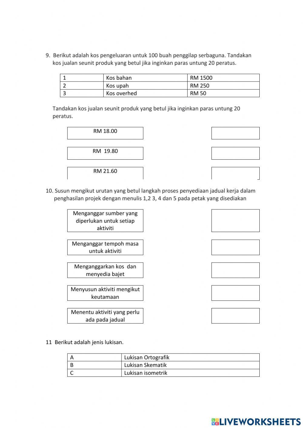 Smk worksheet | Live Worksheets