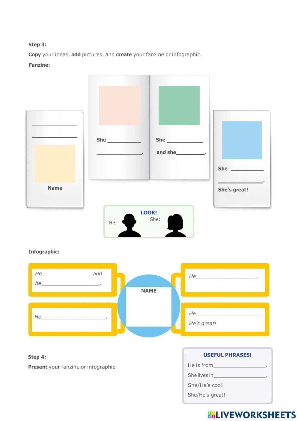 People who make a difference-VI worksheet | Live Worksheets