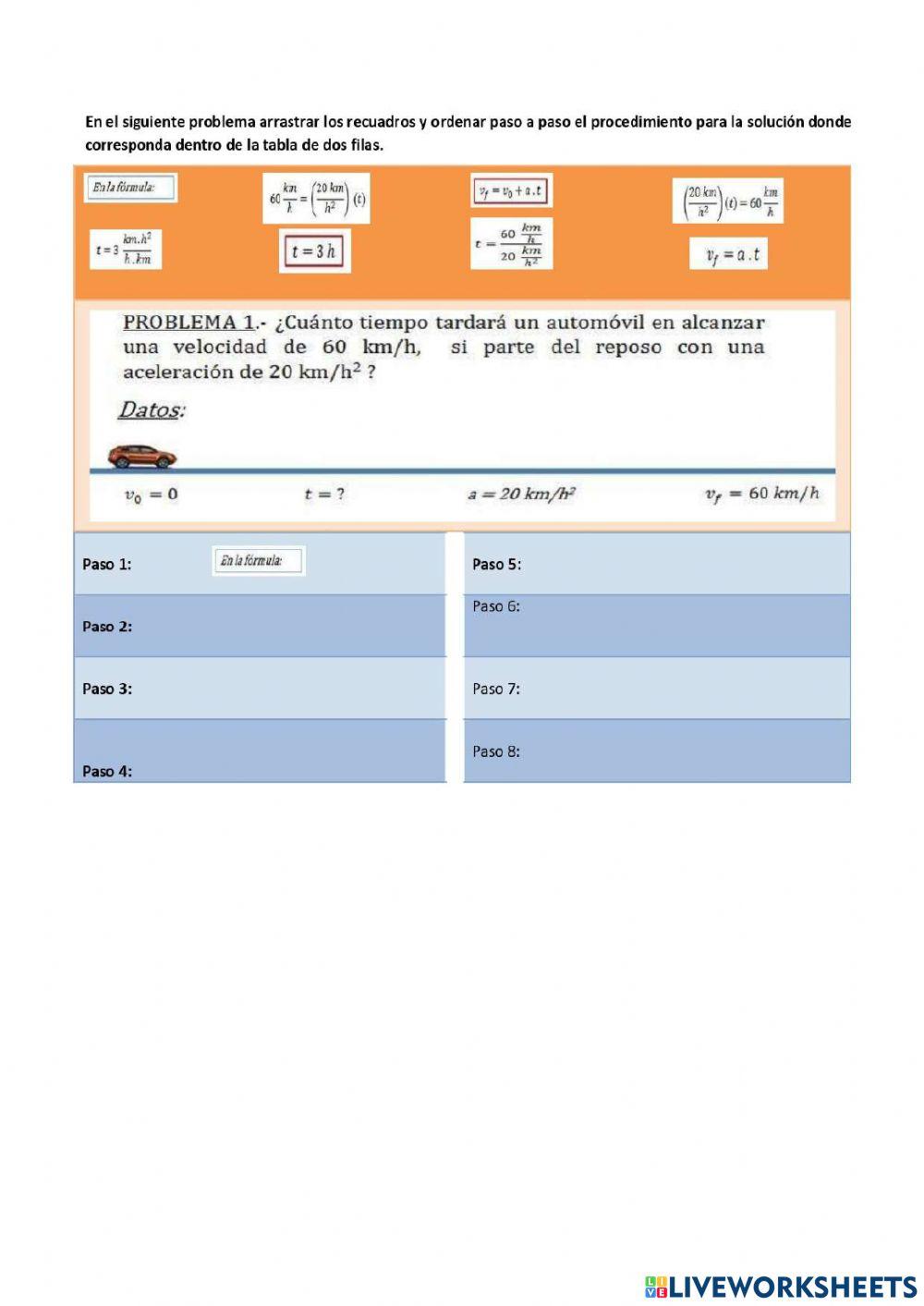 1ro GBU semana 9 interactive worksheet | Live Worksheets