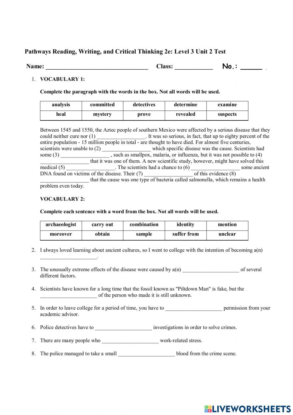 Reading 2 M 5 Worksheet Live Worksheets reading-2-m-5-worksheet-live-worksheets