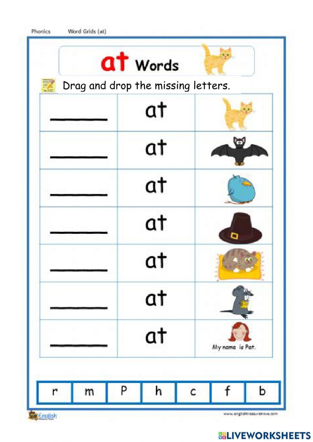 English Online Exercise For Kg3 Live Worksheets, 57% OFF