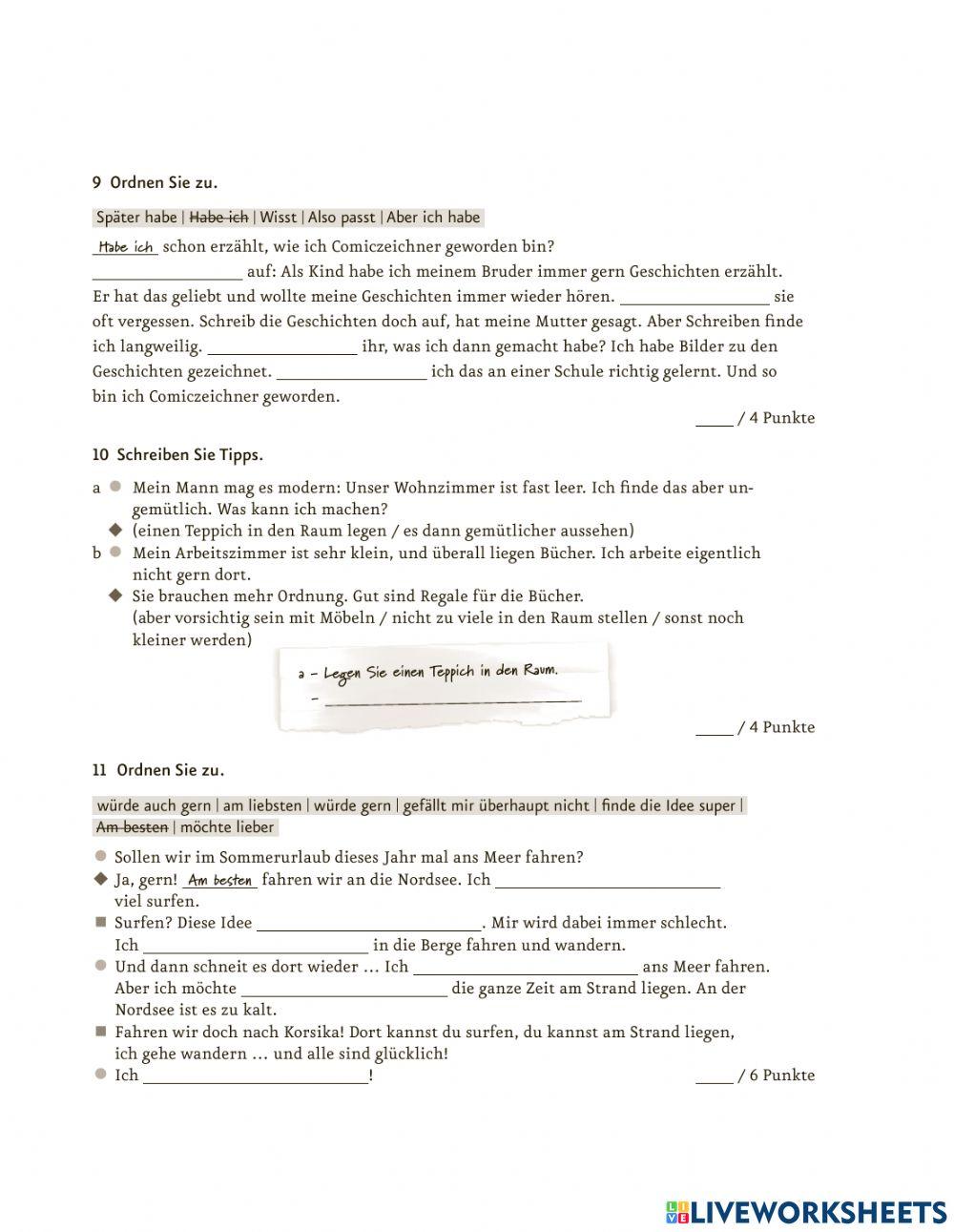 A2.1 - M1 - L1-3 | Free Interactive Worksheets | 3207281