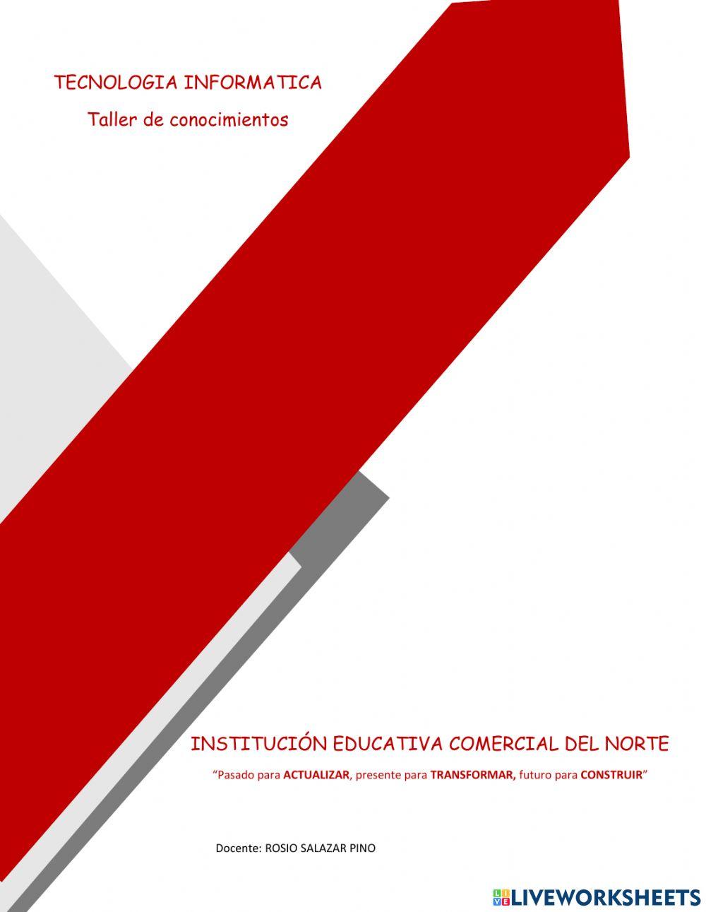 Conocimientos b… | Free Interactive Worksheets | 1150409