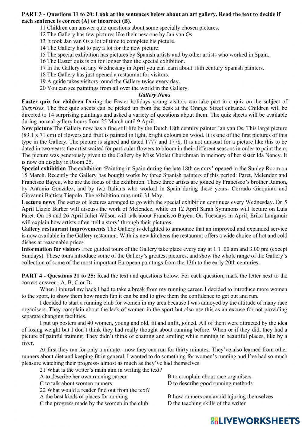 PET 3 - Test 3 1185030 | splendourtueba | Live