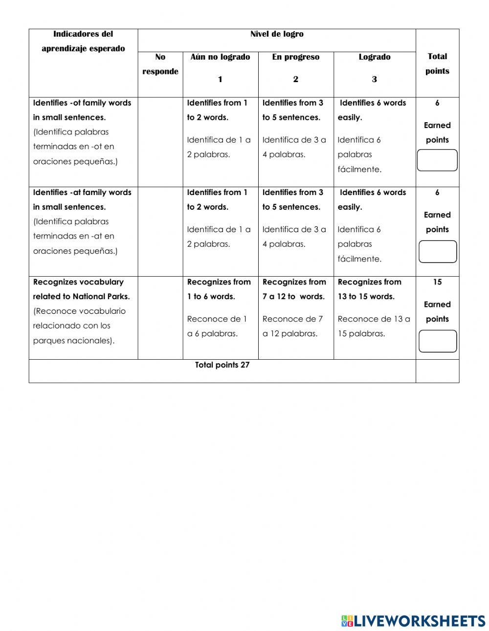 EES2 4th worksheet | Live Worksheets