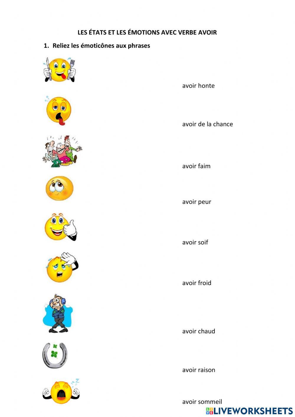 Le verbe avoir 1185067 | Lucia Mendez | Live Worksheets