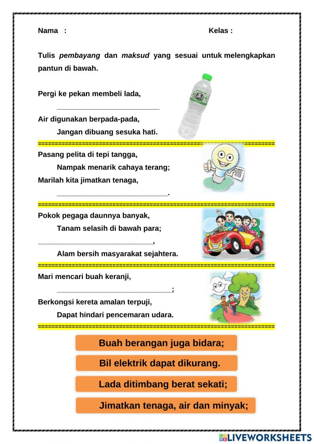 Membaca online pdf activity | Live Worksheets