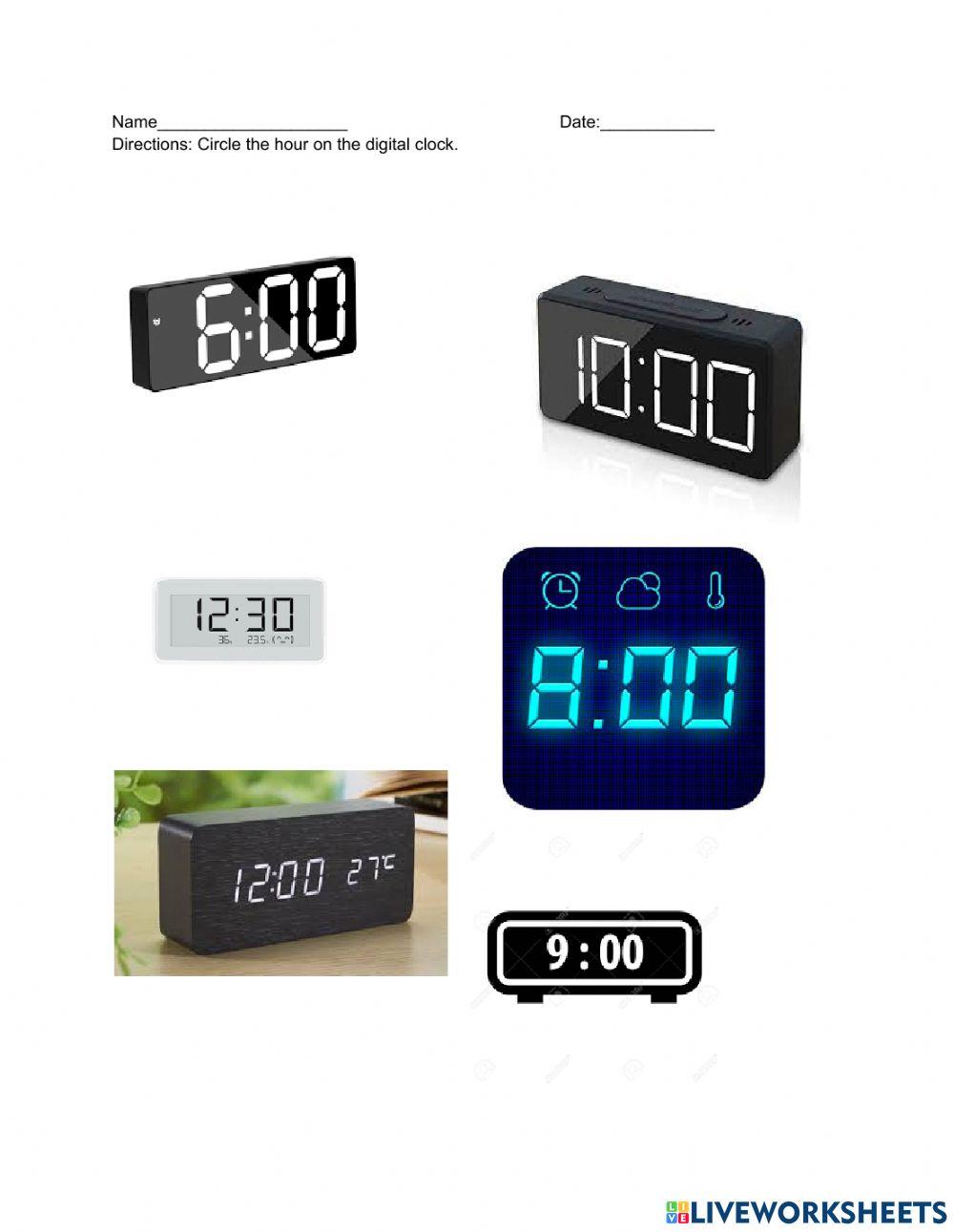 1186230 | Hour-digital clock | mattmal91