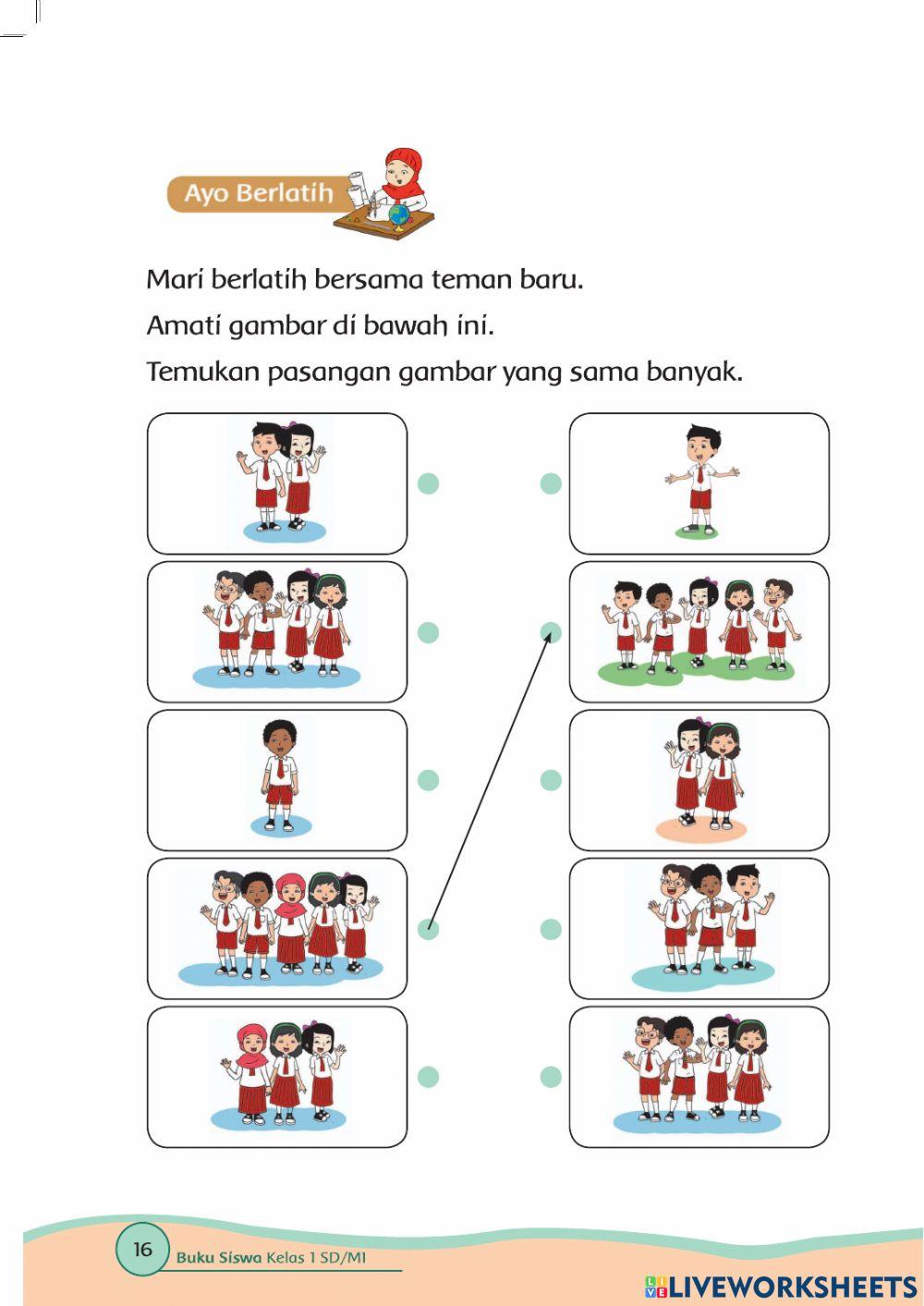 Berhitung interactive activity | Live Worksheets