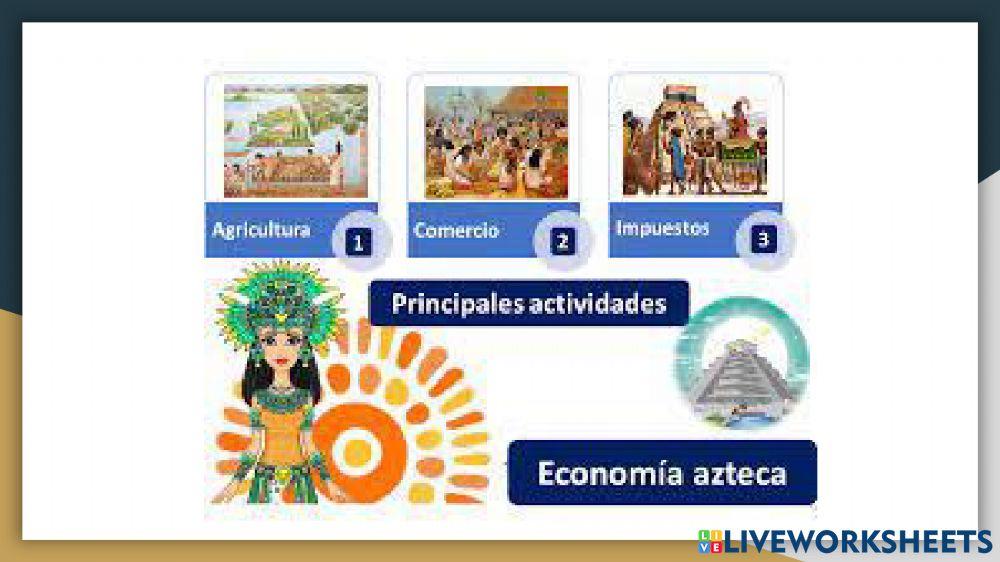 Los aztecas | IsabelGutierrez | Live Worksheets