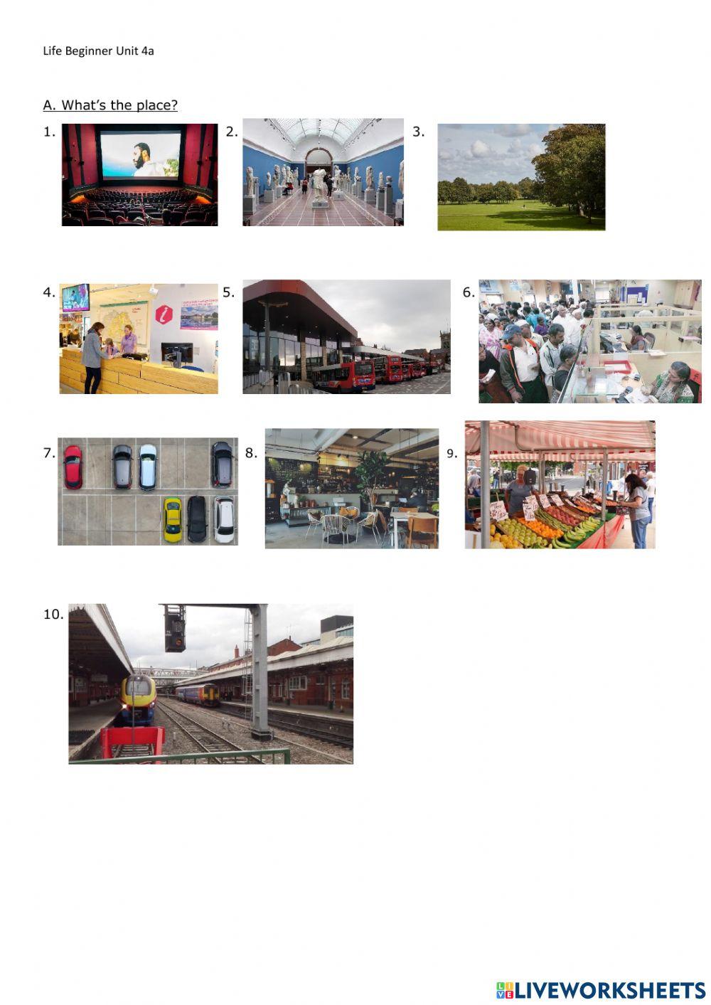 Unit 4a worksheet | Live Worksheets