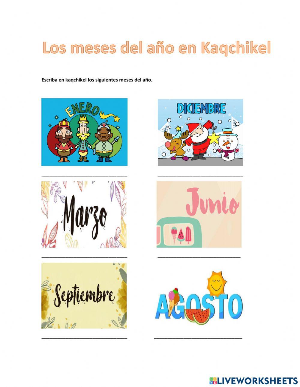 1189252 | Meses en kaqchikel | Ingrid Jesenia García