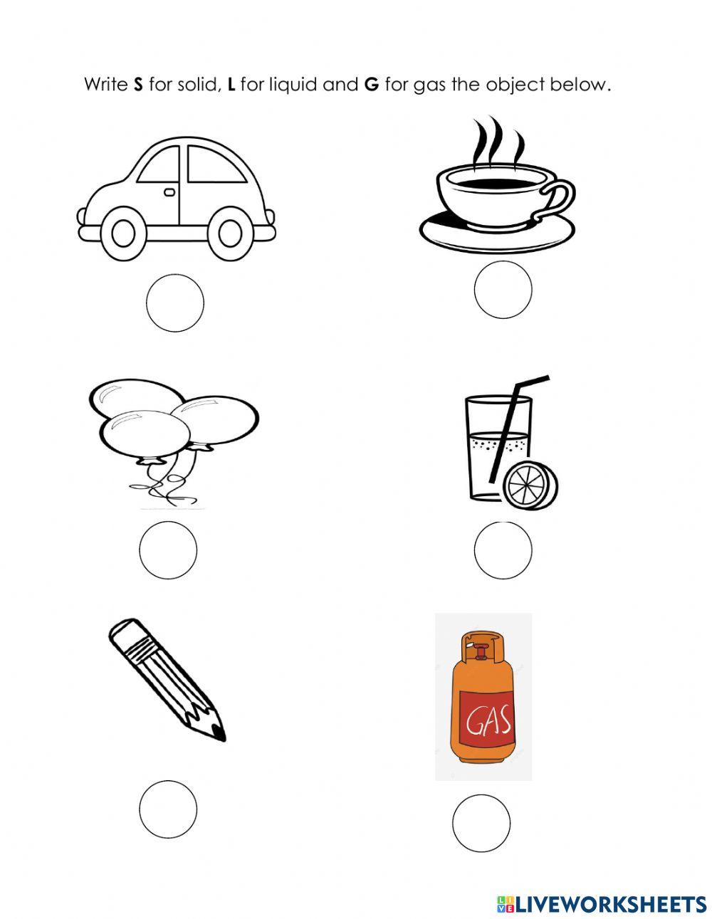 science 6 years online exercise for | Live Worksheets