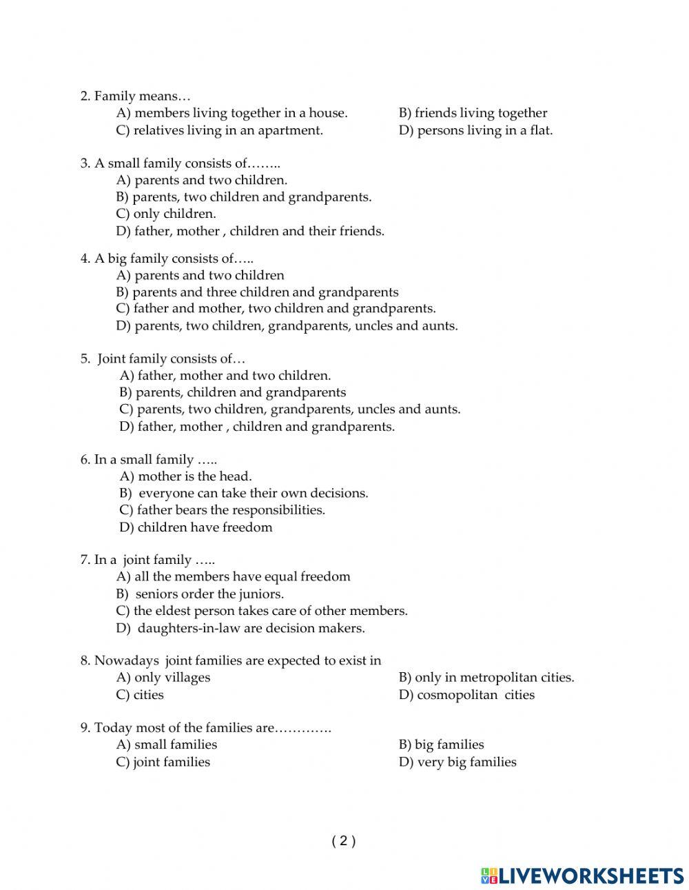 1190614 | Liveworksheet 1 level 2 | Kavitha Neerumalla