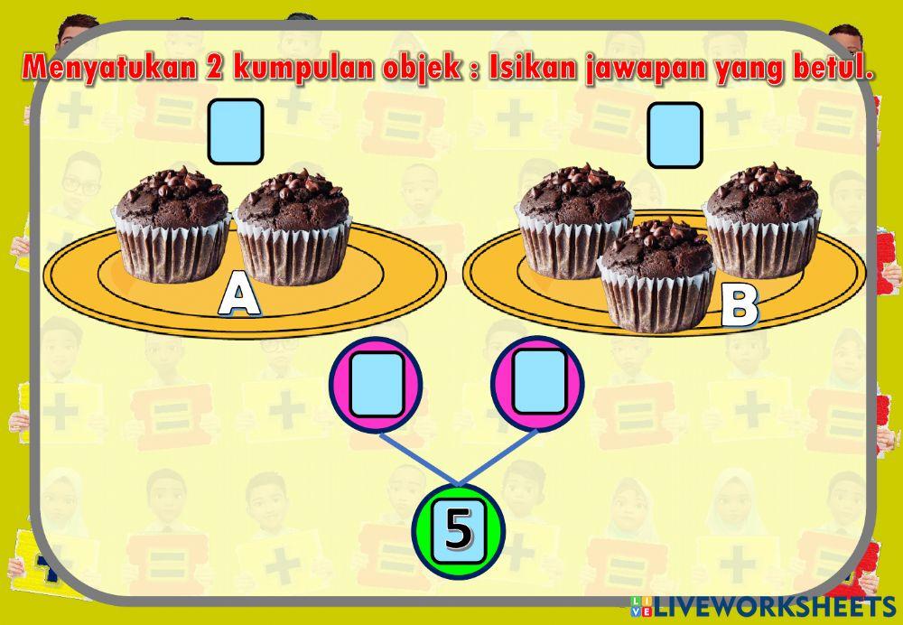 Konsep tambah 1193786 | alifasya | Live Worksheets