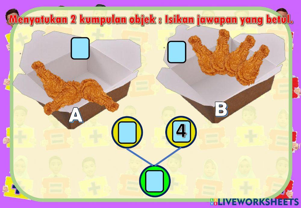 Konsep tambah 1193786 | alifasya | Live Worksheets
