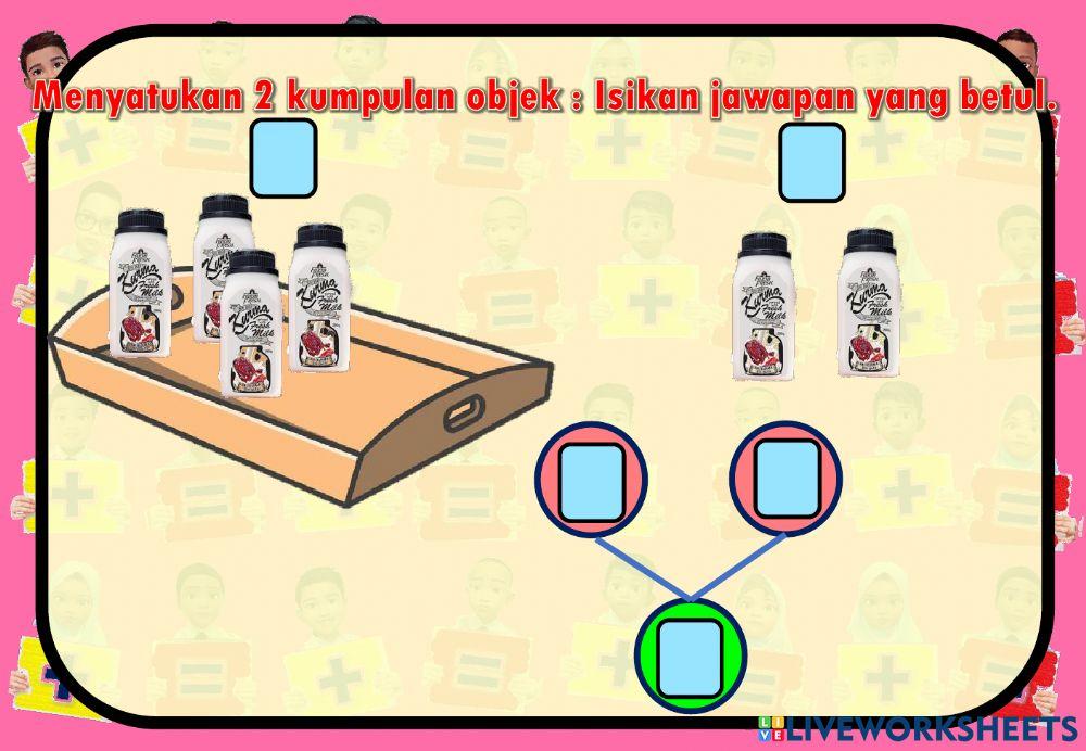 Konsep tambah 1193786 | alifasya | Live Worksheets
