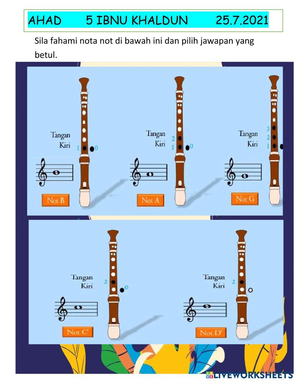 Kenali rekoder 1193996 | teacherjun | LiveWorksheets