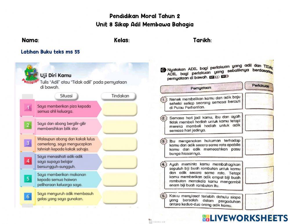 Linawong | Pendidikan moral tahun 2 1194058