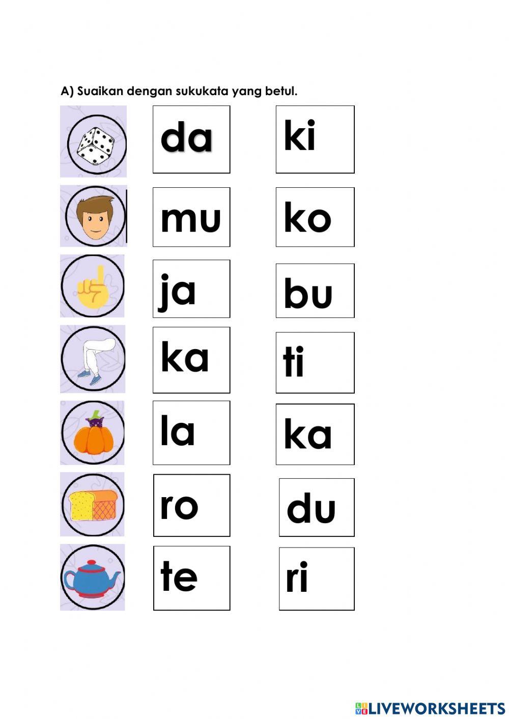 PPT Melur worksheet | Live Worksheets