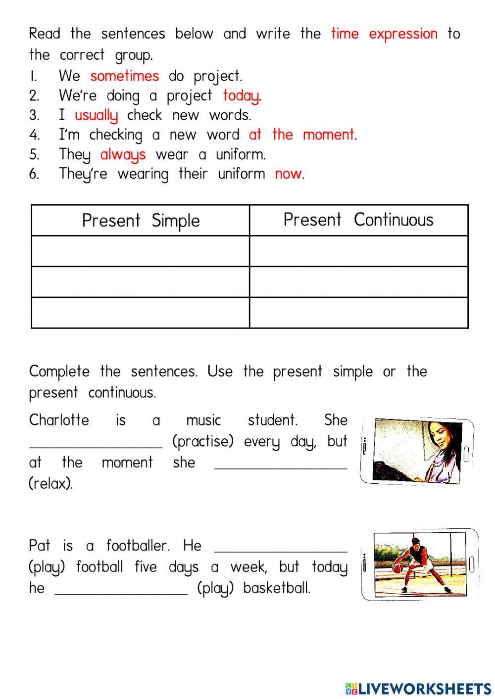 Unit 4 Learning World exercise | Live Worksheets