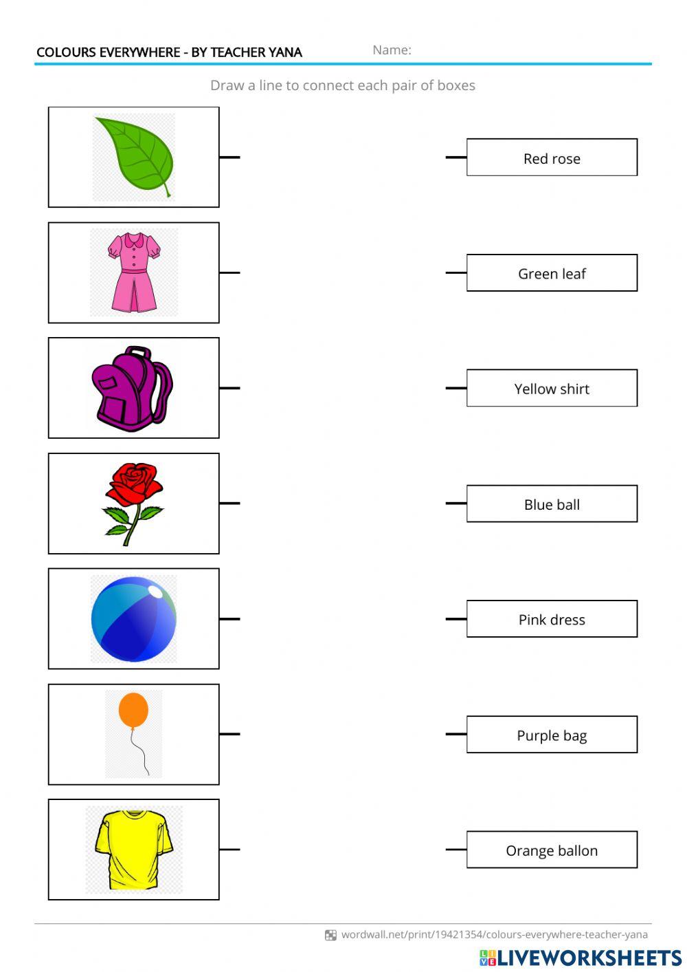 English year 2- colours everywhere 1194754 | Norliyana