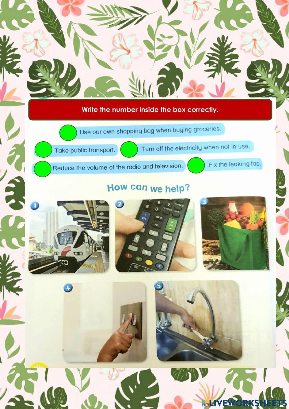 Landslide exercise | Live Worksheets