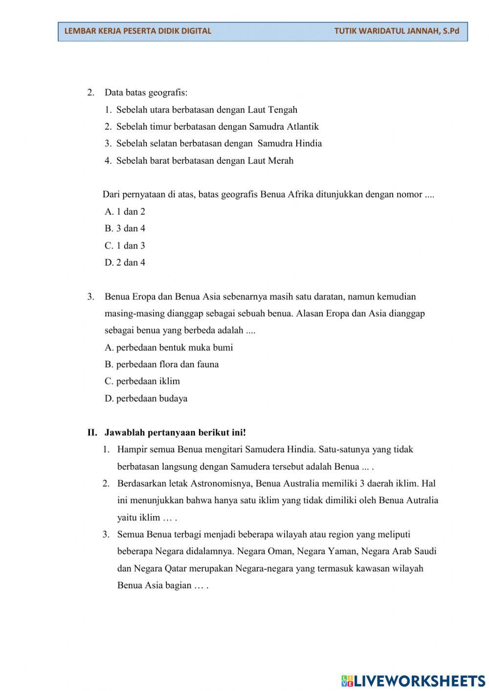 Lkpd ips ix interactive worksheet | Live Worksheets