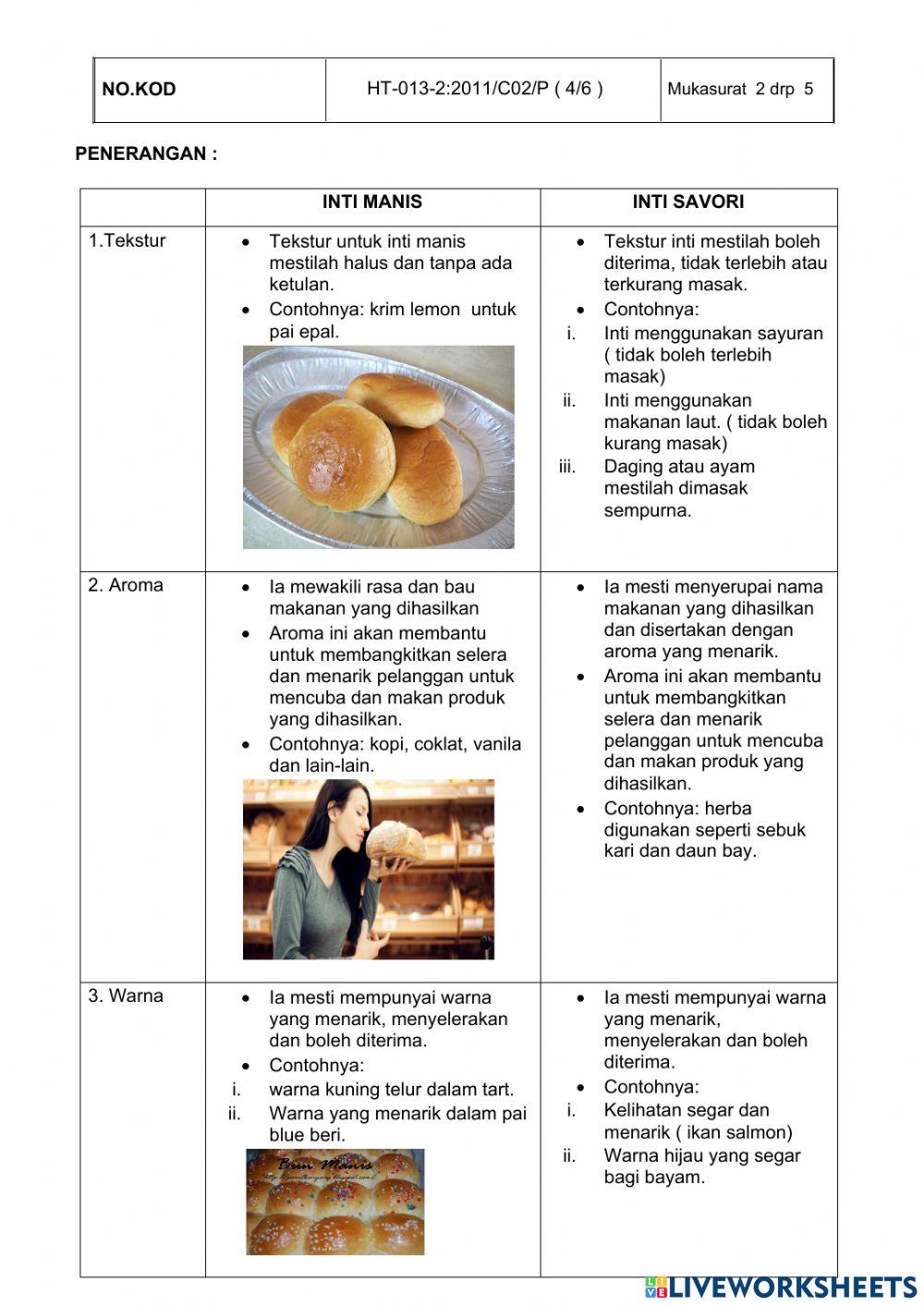 Kvs pembuatan roti -pemeriksaan kualiti 1195993 | Eika