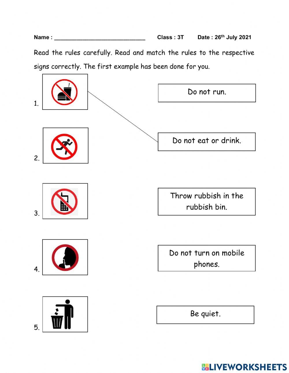 Year 3 Module 7 Out and about online worksheet | Live Worksheets