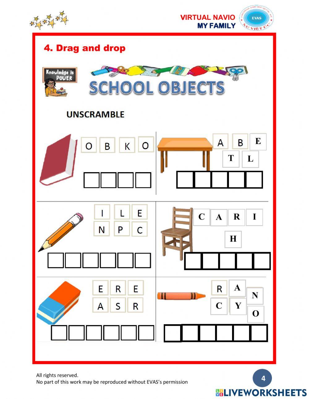 CLASSROOM-DAY 1 | My Đặng | Live Worksheets