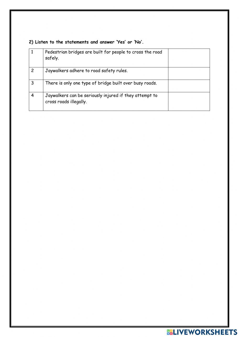 Road safety 1197086 | namy_najlaa | Live Worksheets