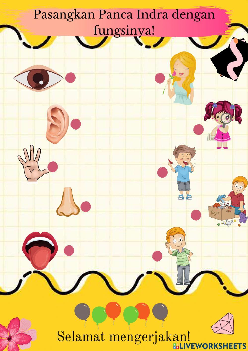 LKPD Panca Indra | Free Interactive Worksheets | 1197642