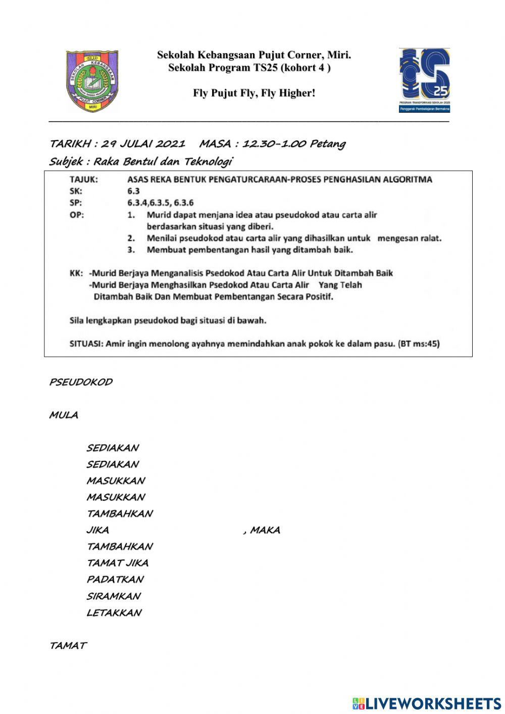 Rbt t5 | Hung6218 | Live Worksheets