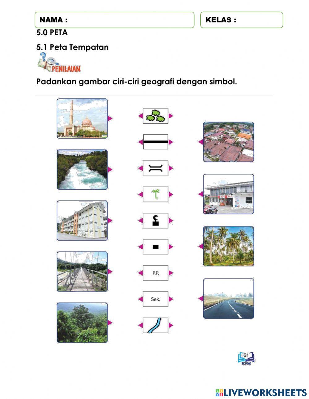 Peta interactive worksheet | Live Worksheets