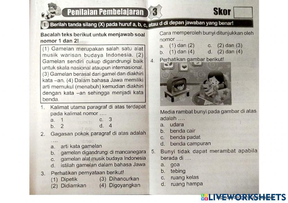 Tema 1 Subtema 1 Pembelajaran 3 1200764 | Meri Andani