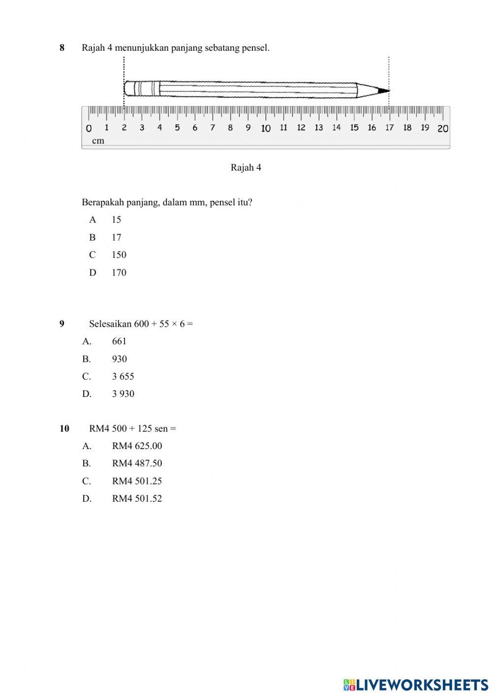Ppt set 2 interactive worksheet | Live Worksheets