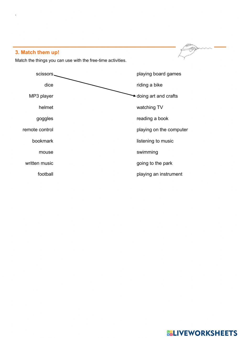 Free time online exercise for high school | Live Worksheets