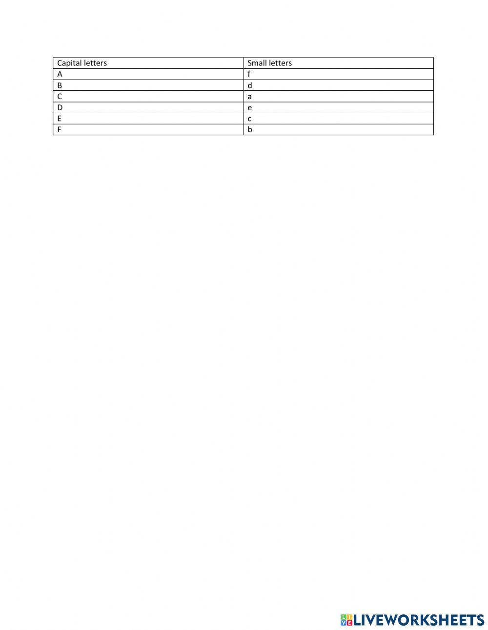 Axsa worksheet | Live Worksheets